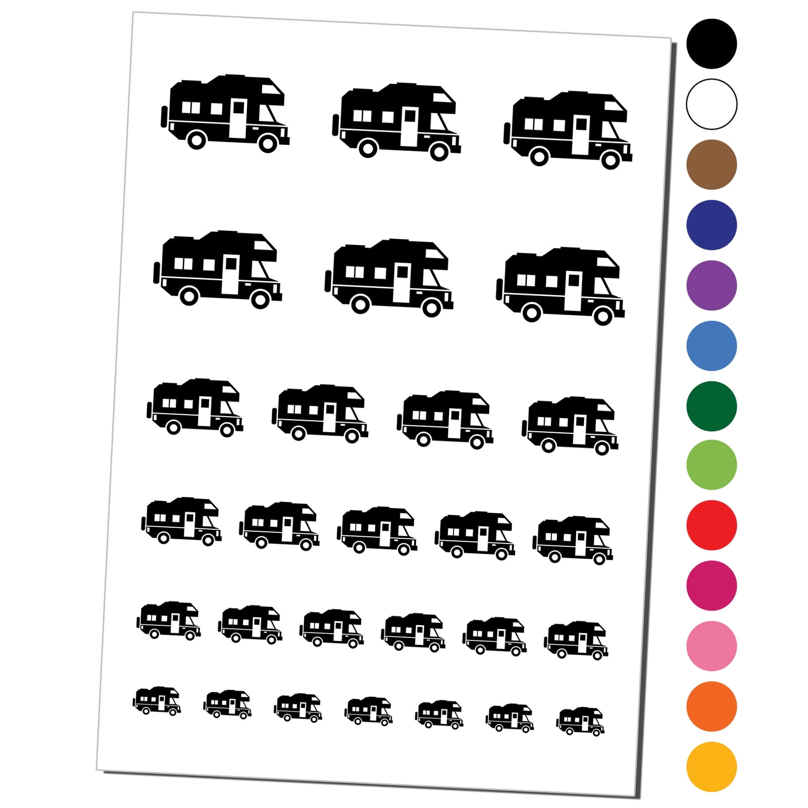 RV Road Trip Camping Automobile Family Vehicle Water Resistant ...