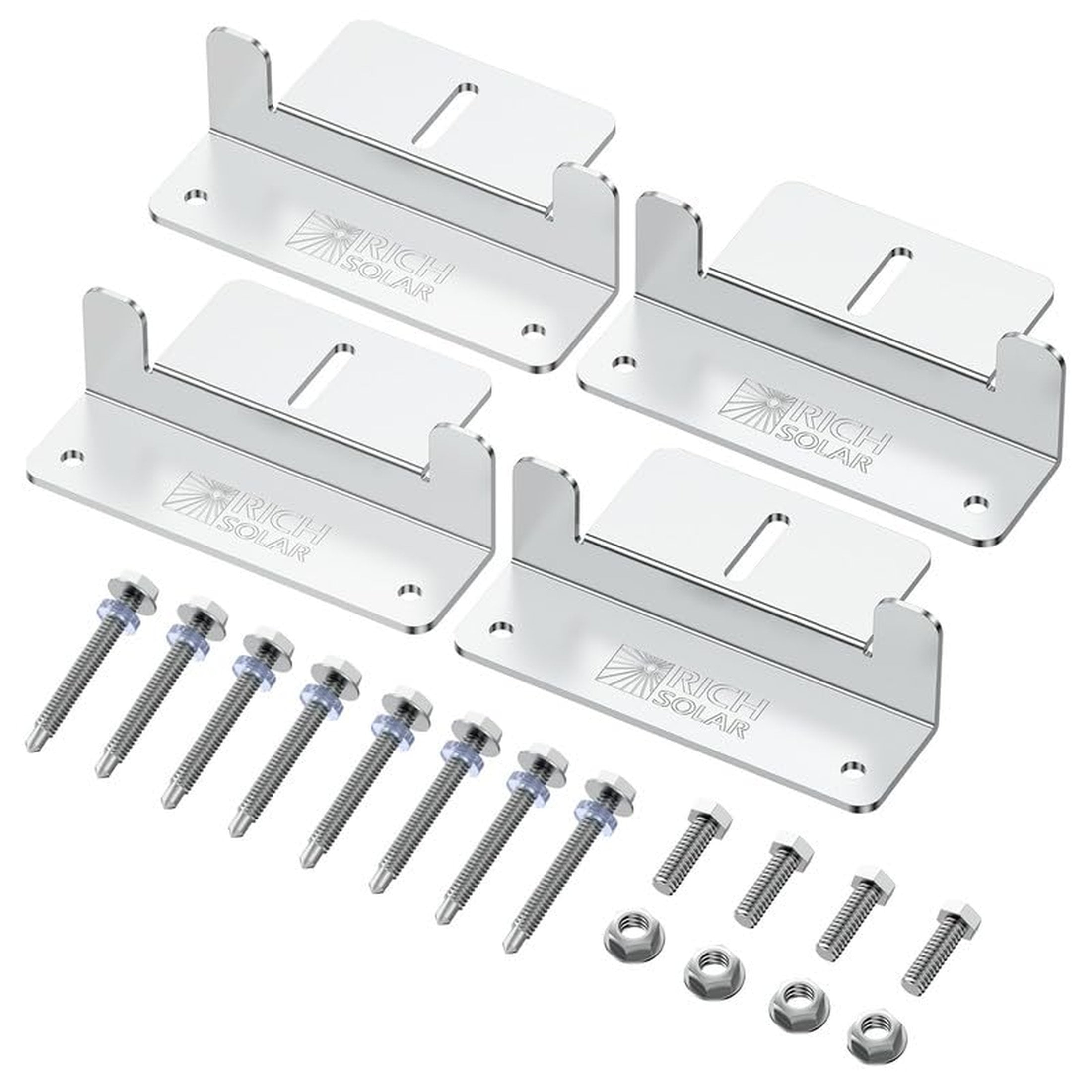 RV Roof Boat Z Brackets Panel Mounting Hardware Set of 4 Units ...