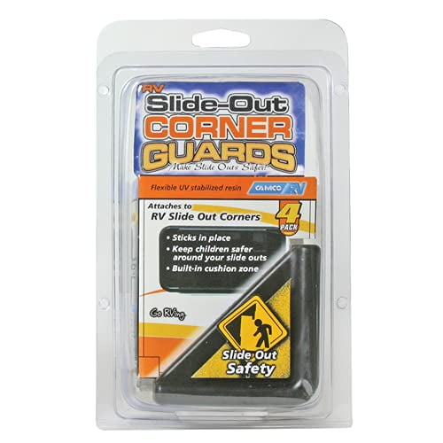Black RV Slide Out Corner Guards for Campers - Walmart.com