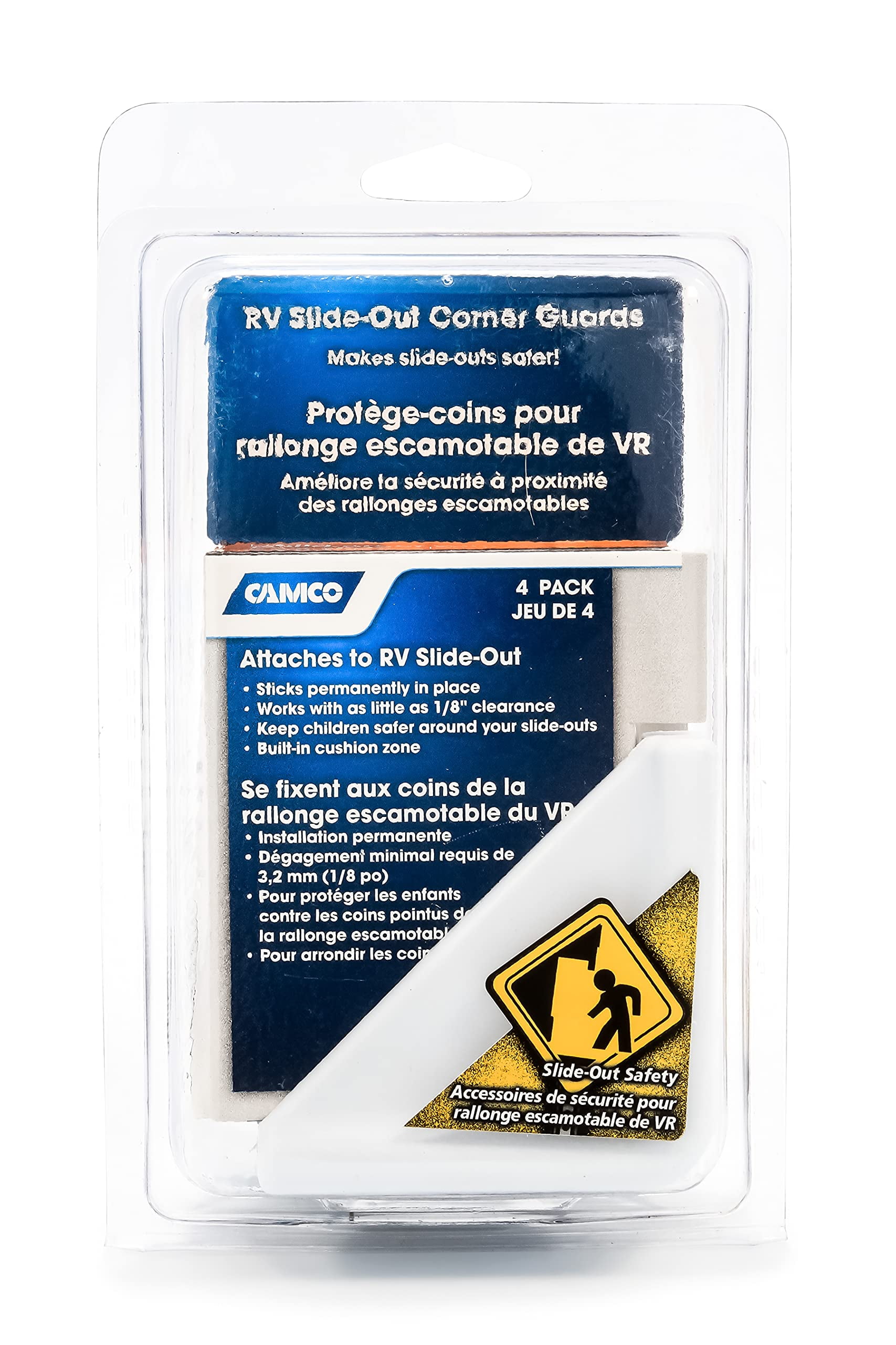 RV SLIDE OUT CORNER GUARDS, POLAR WHITE - Walmart.com