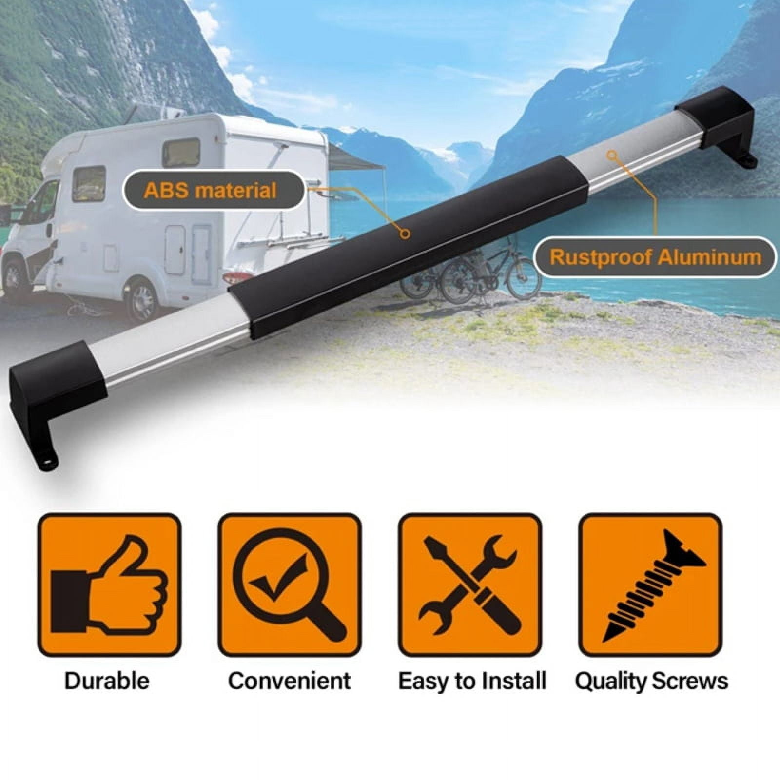 RV Screen Door Handle RV Door Handle Grab Bar for Travel Trailer ...