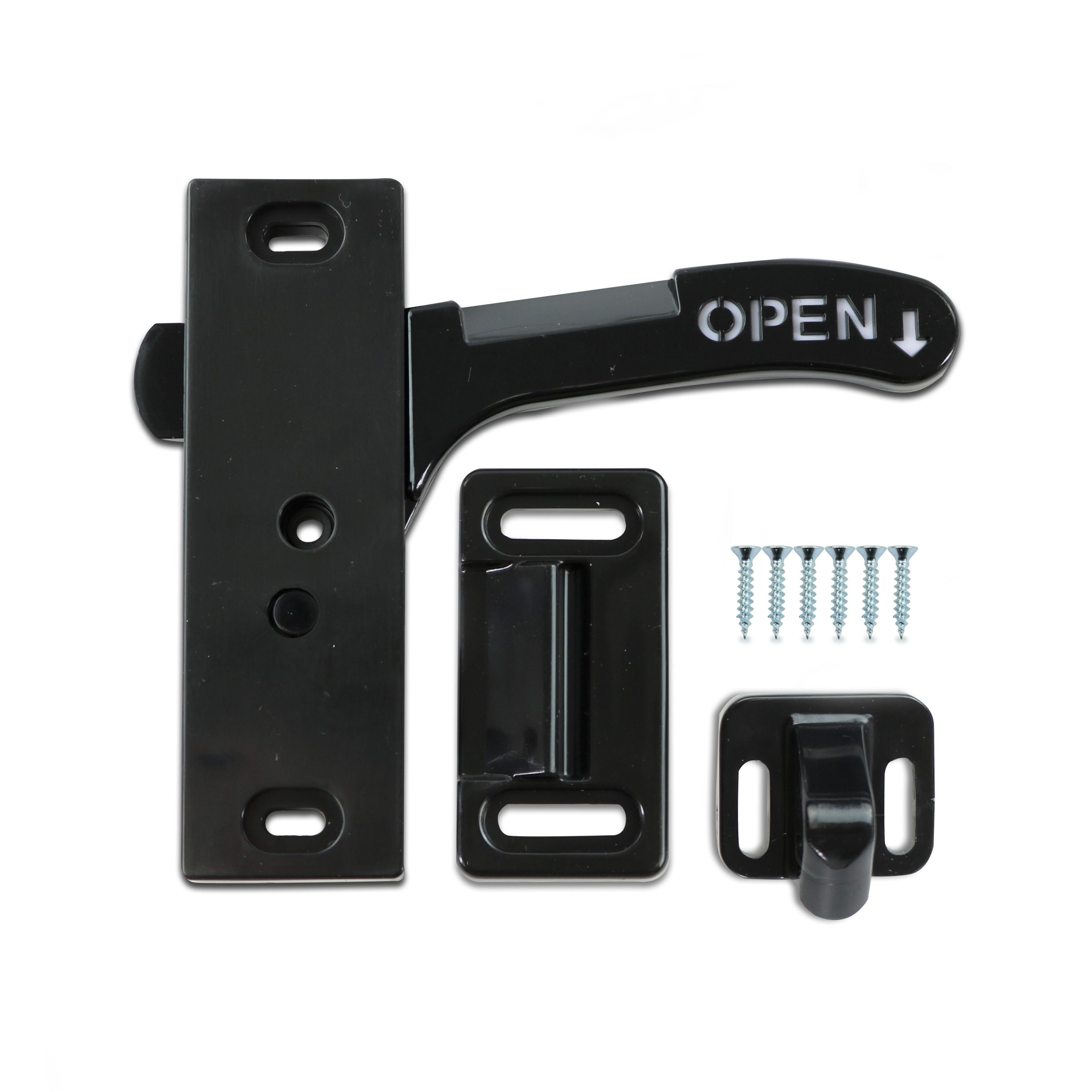 RV Right Hand Screen Door Latch Kit for Camper, Motorhome, Travel ...