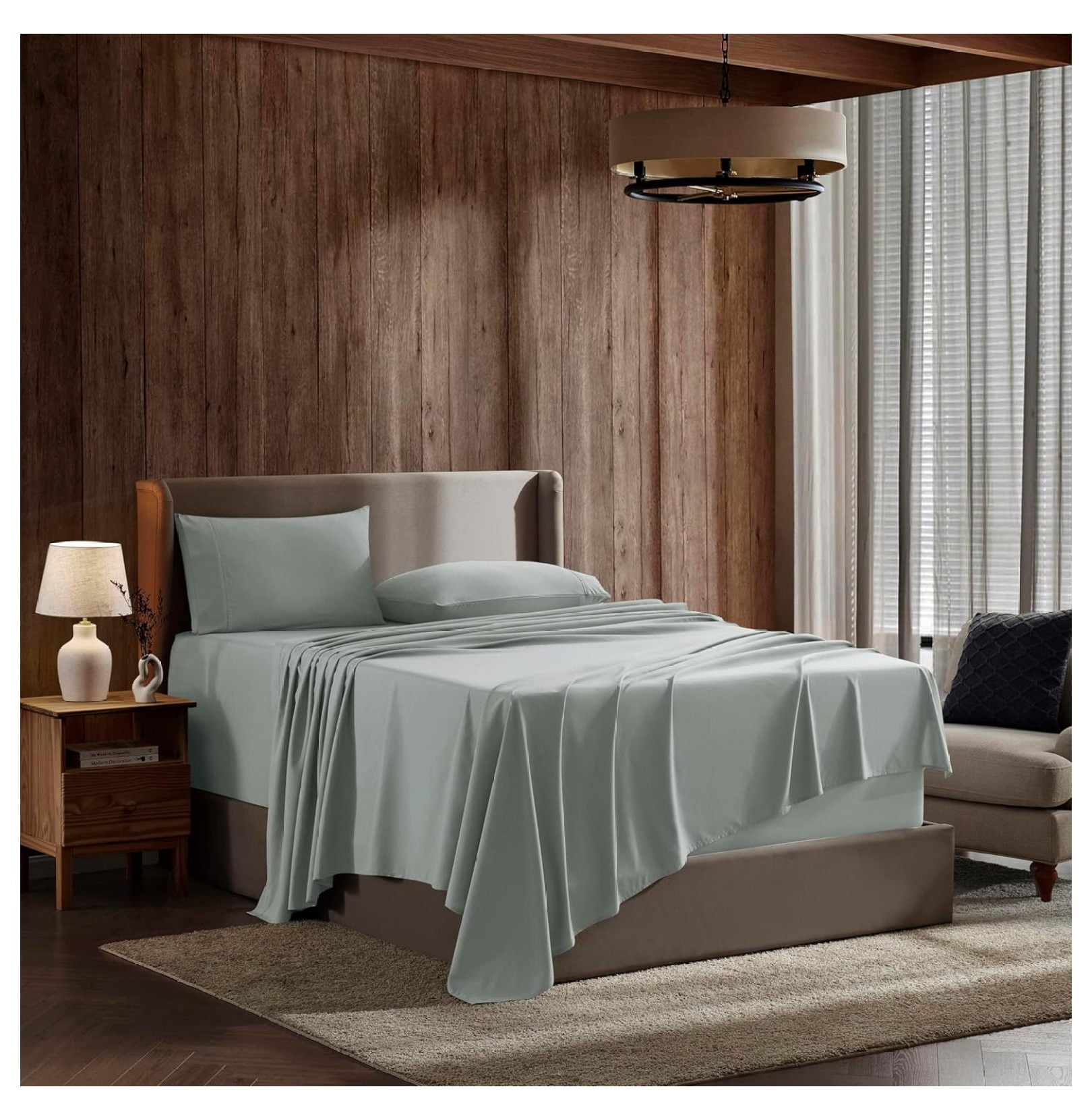 RV Sheet Set- 4 Piece Queen Size Bed Sheets for Short Queen, Deep ...
