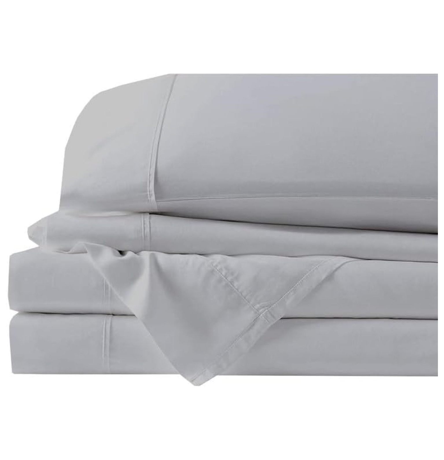 RV Sheet Sets-(48x75) 3/4 Full BUNK Size, Light Grey Solid up to 8-10 ...