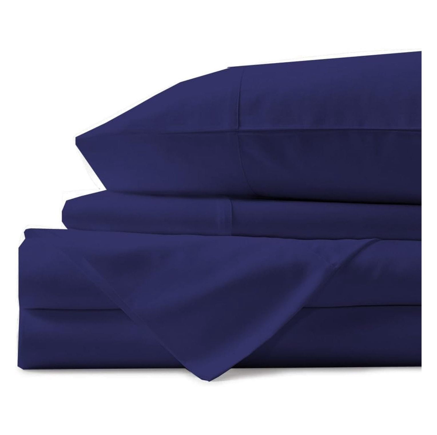 RV Sheet Sets-(70x80) Camper King Size, Navy Blue Solid up to 8-10 inch ...