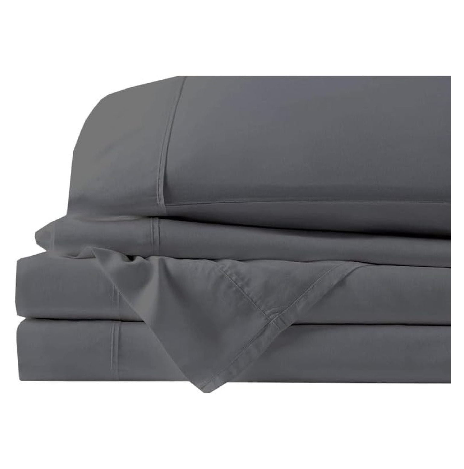 RV Sheet Sets-(72x75) Short King Size, Dark Grey Solid up to 8-10 inch ...