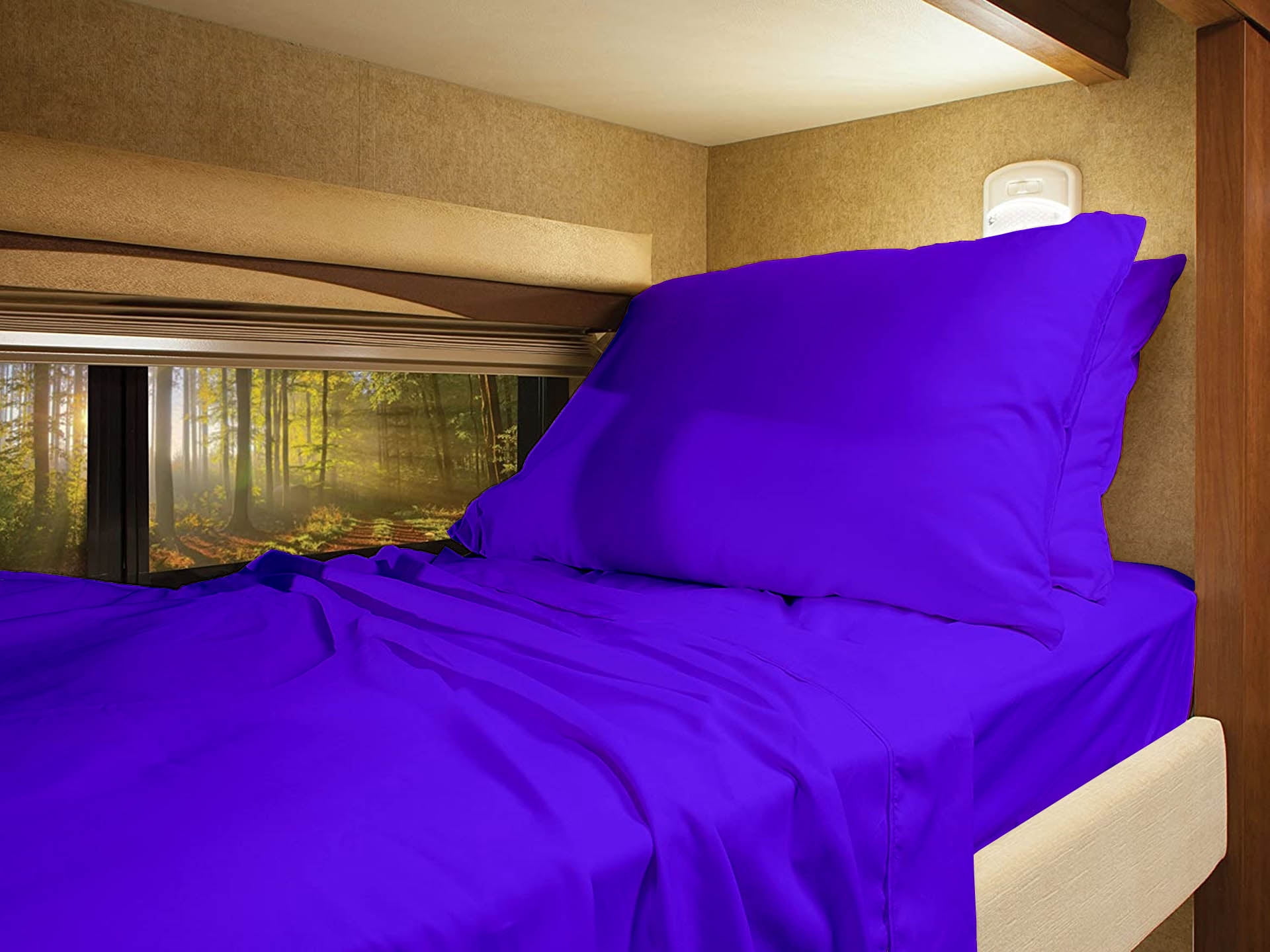 RV Short Queen 60" X 75" Sheet Set 400 Thread-Count 100% Egyptian ...