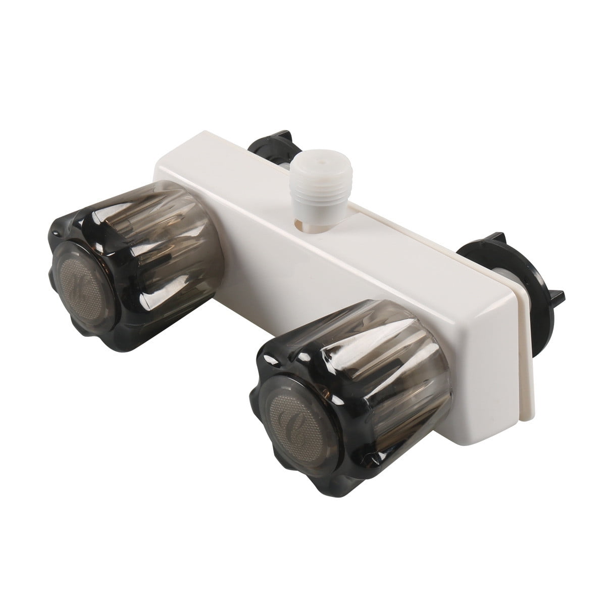 RV Shower Faucet Valve Diverter W/Dual Knobs For Outside &Inside ...