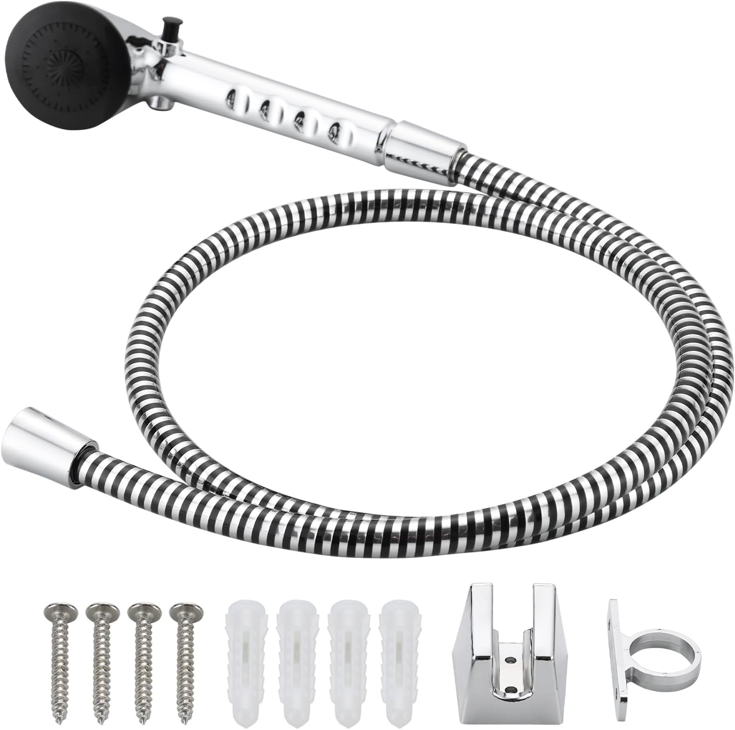 RV Shower Head with Hose - Non-Metallic Outdoor RV Shower Kits ...