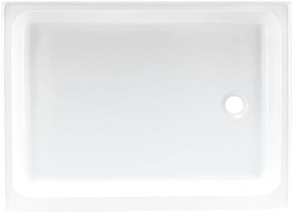 RV Shower Pan | 32" x 24" x 5" Left Drain in White | RV Shower Base ...