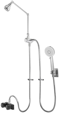 RV Shower Set - 3-mode Shower Head, 16-inch Arm Extension, Water-Saving ...