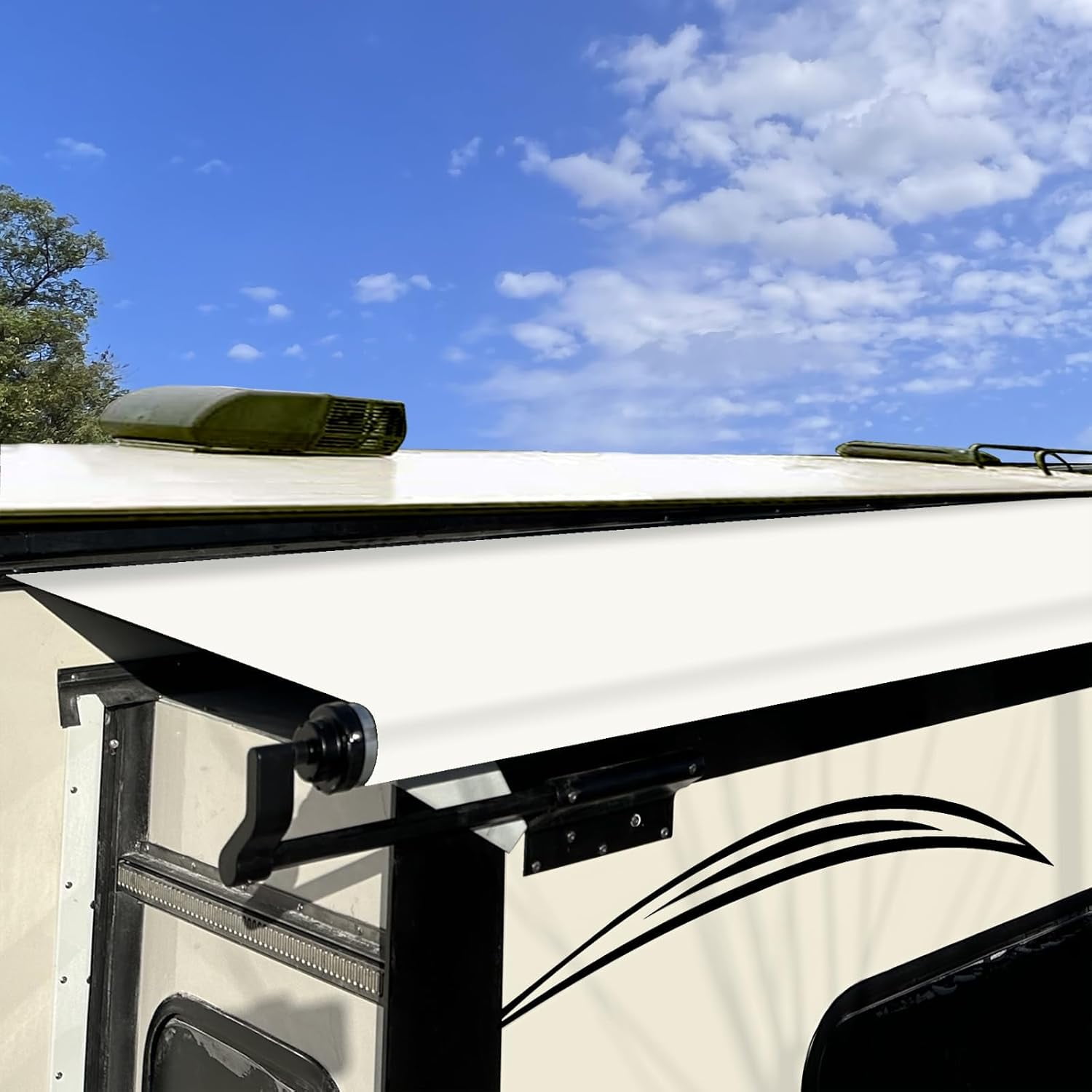 RV Slide Out Awning Fabric Replacement RV Slide Topper Universal Slide ...