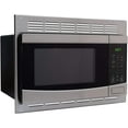 RV Stainless Steel Microwave Oven with Turntable - 1.0 Cu. Ft. Capacity ...