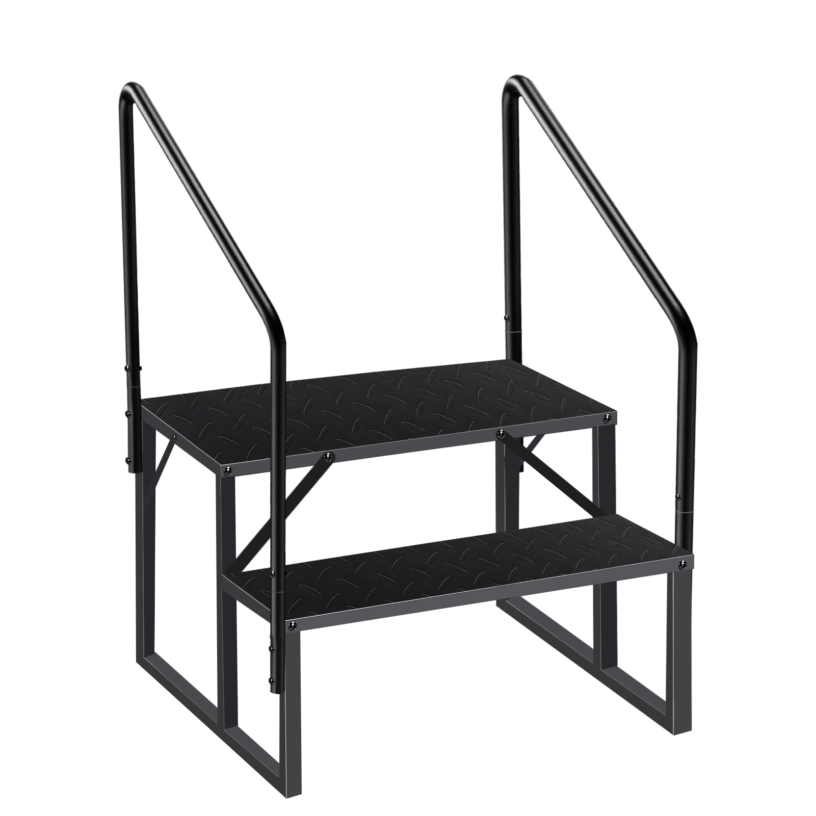 RV Stairs 2 Step Ladder, RV Steps Anti-Slip Upgrade 3.0, Hot Tub Steps ...