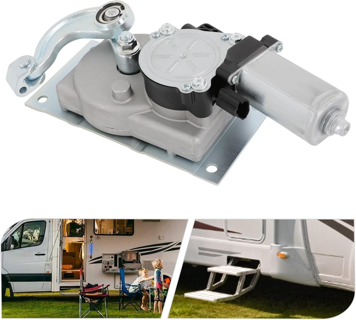 RV Step Motor Conversion Kit, RV Universal Gear Box Linkage with Motor ...