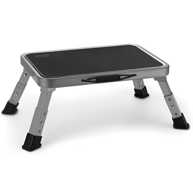 Portable RV Step Stool, Folding Platform with Anti-Slip Surface ...