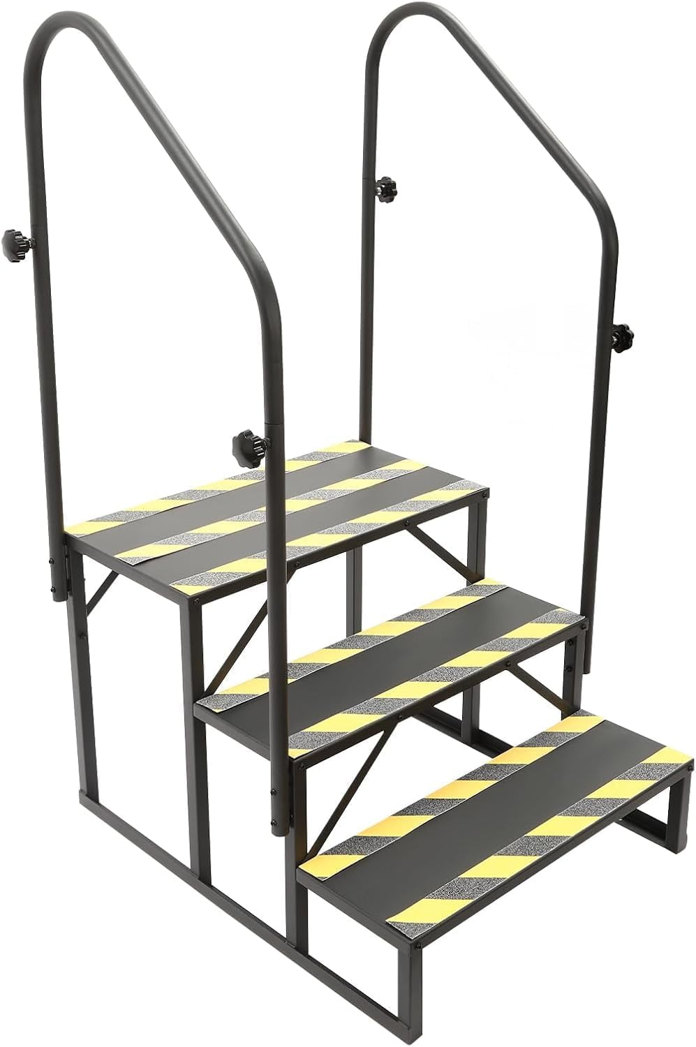 RV Step Stool Rv Steps with Handrail 3 Step Portable Pool Ladder 660Lbs ...