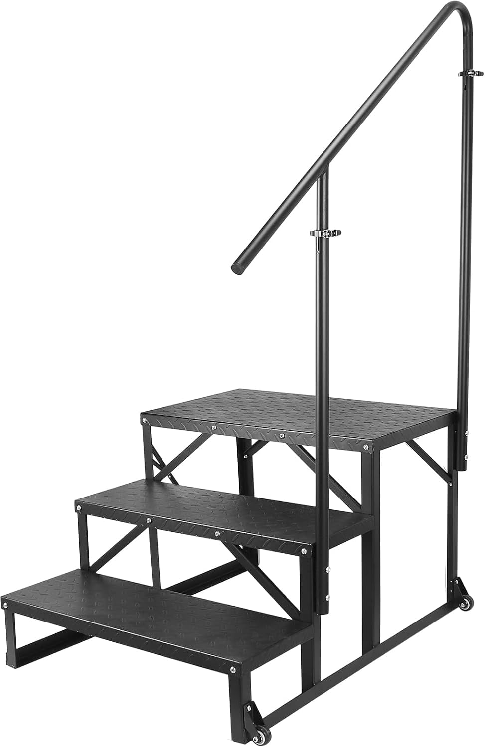 RV Steps with Handrail,Hot Tub Steps with Handrail,Mobile Home Stairs 3 ...