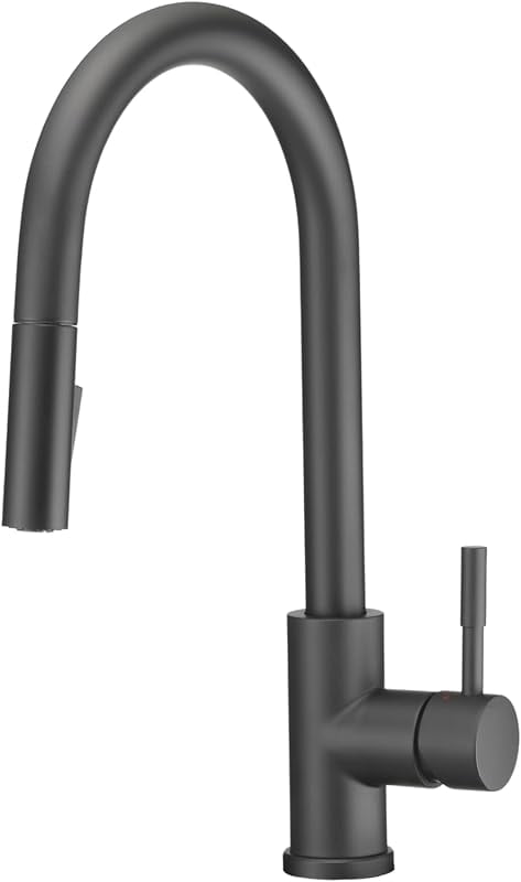 RV Streamline Single Handle Pull-Down Kitchen Sink Faucet - Optional ...
