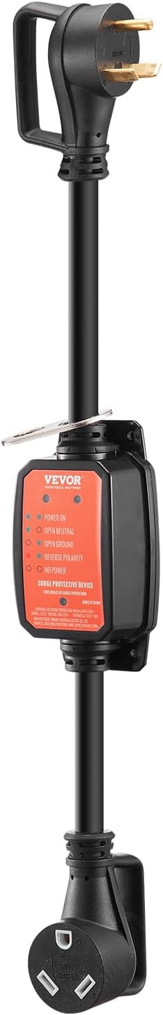 RV Surge Protector, 30 Amp, 2700 Joules RV Voltage Protector Monitor ...