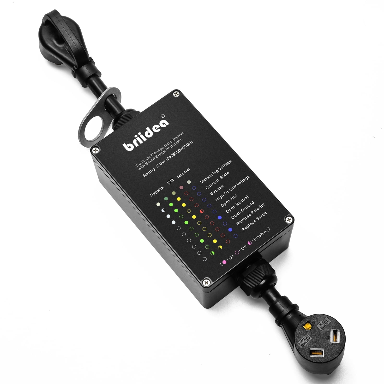 RV Surge Protector 30Amp, Briidea Camper Surge Protector, A Real Surge ...