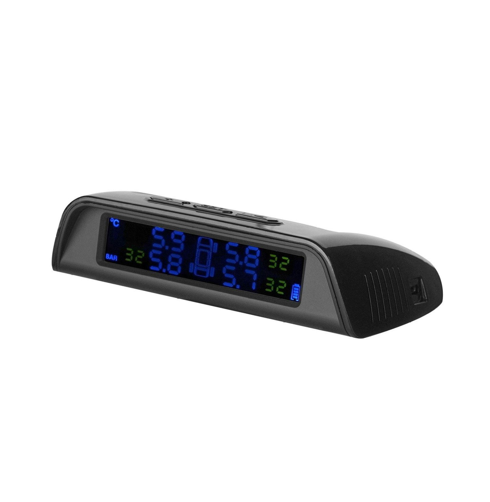 RV TPMS 6 Sensors Solar Powered - Real Time Tire Pressure Monitoring ...