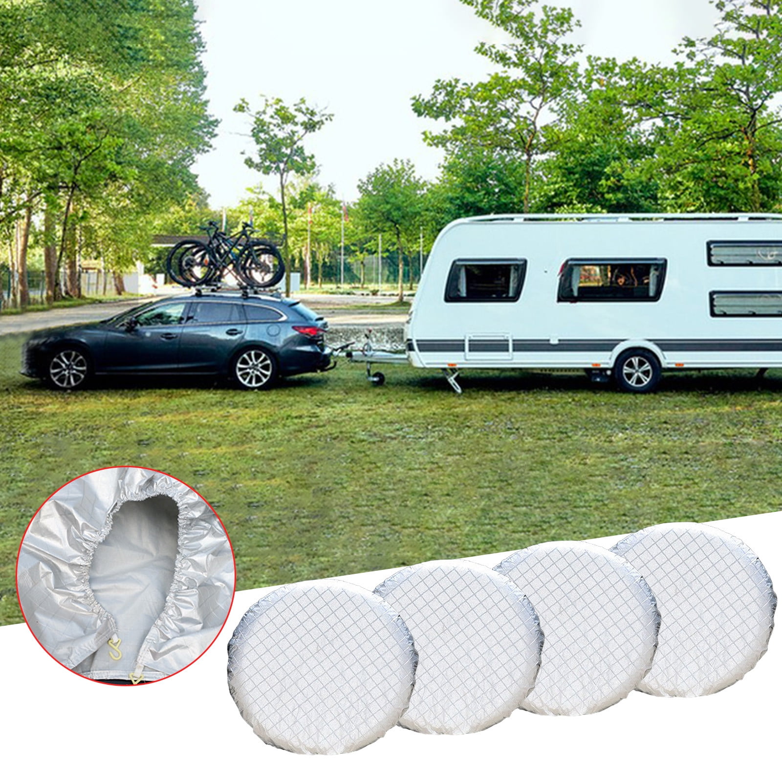 RV Tire Covers - Universal Heavy Duty Sun Protectors for Motorhome ...