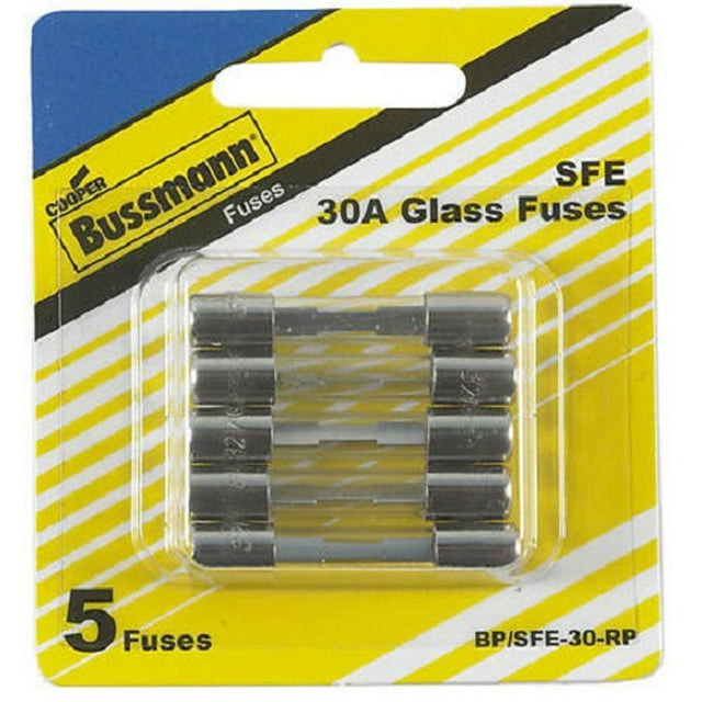 RV Trailer Camper Trailer Wiring 30 Amp Fuse Bussmann BP/SFE-30-RP (5 ...