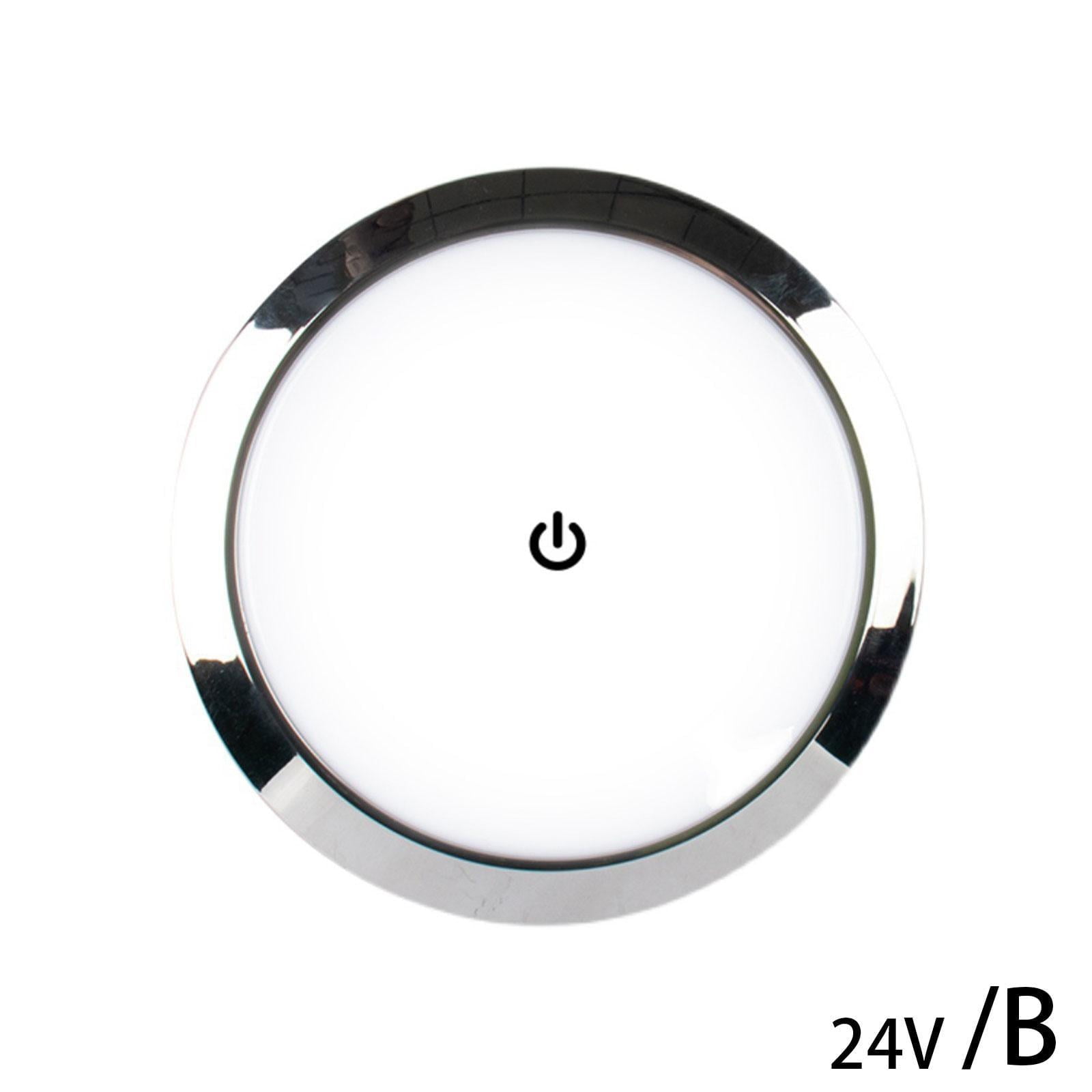 RV Trailer Interior LED Lights 12/24V Switched Oval Fixture Camper ...