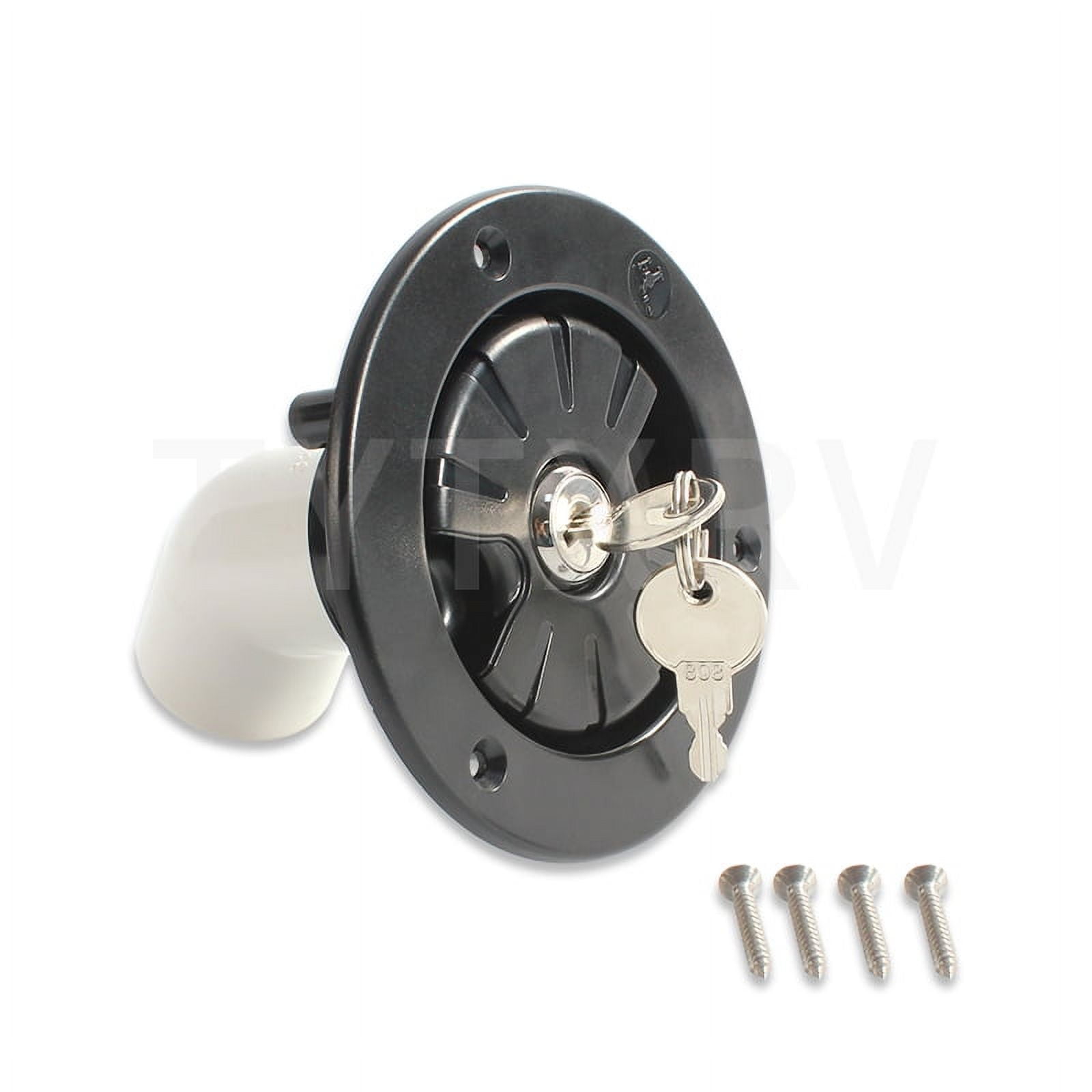 RV Trailer Parts Dustproof Anti-aging Dustproof Lockable Gravity Water ...