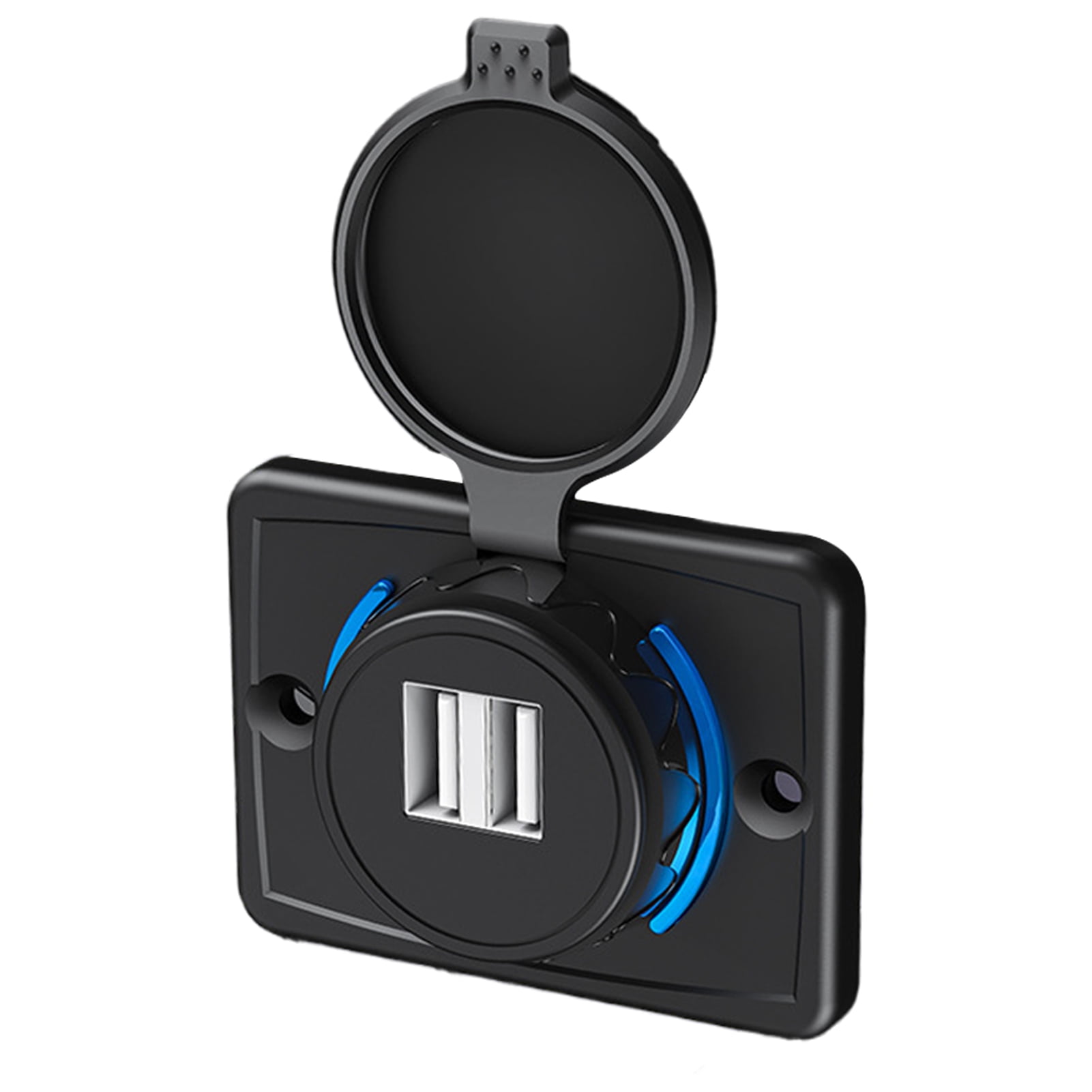RV USB Outlet, 3 1A USB Outlet Wall Mount Panel, Car USB Socket, USB ...