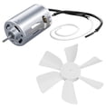12V RV Bath Exhaust Fan Vent Motor and Blade for Home Bathroom, Mobile ...