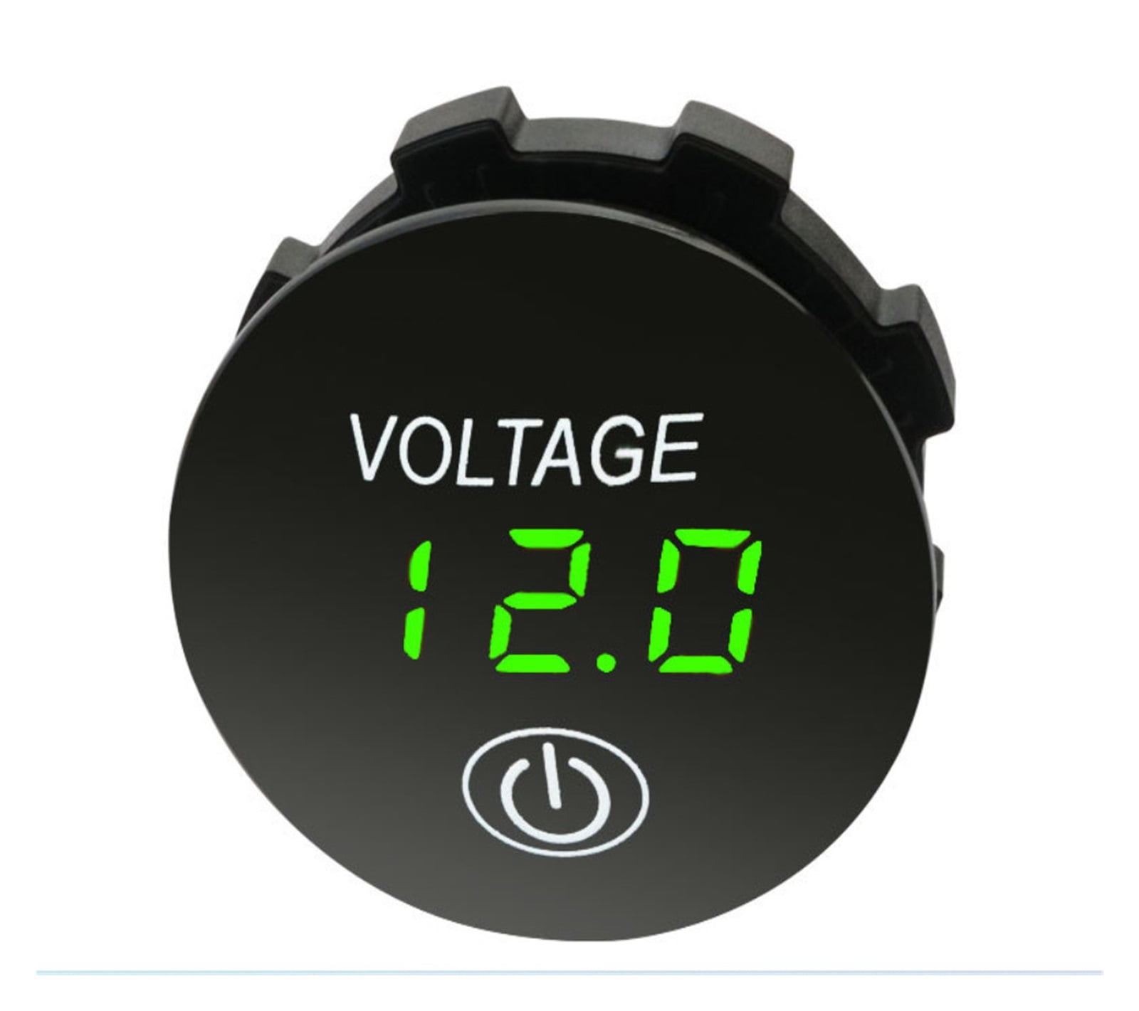 RV Voltmeter With Touch Switch DC LED Digital Display Voltmeter ...