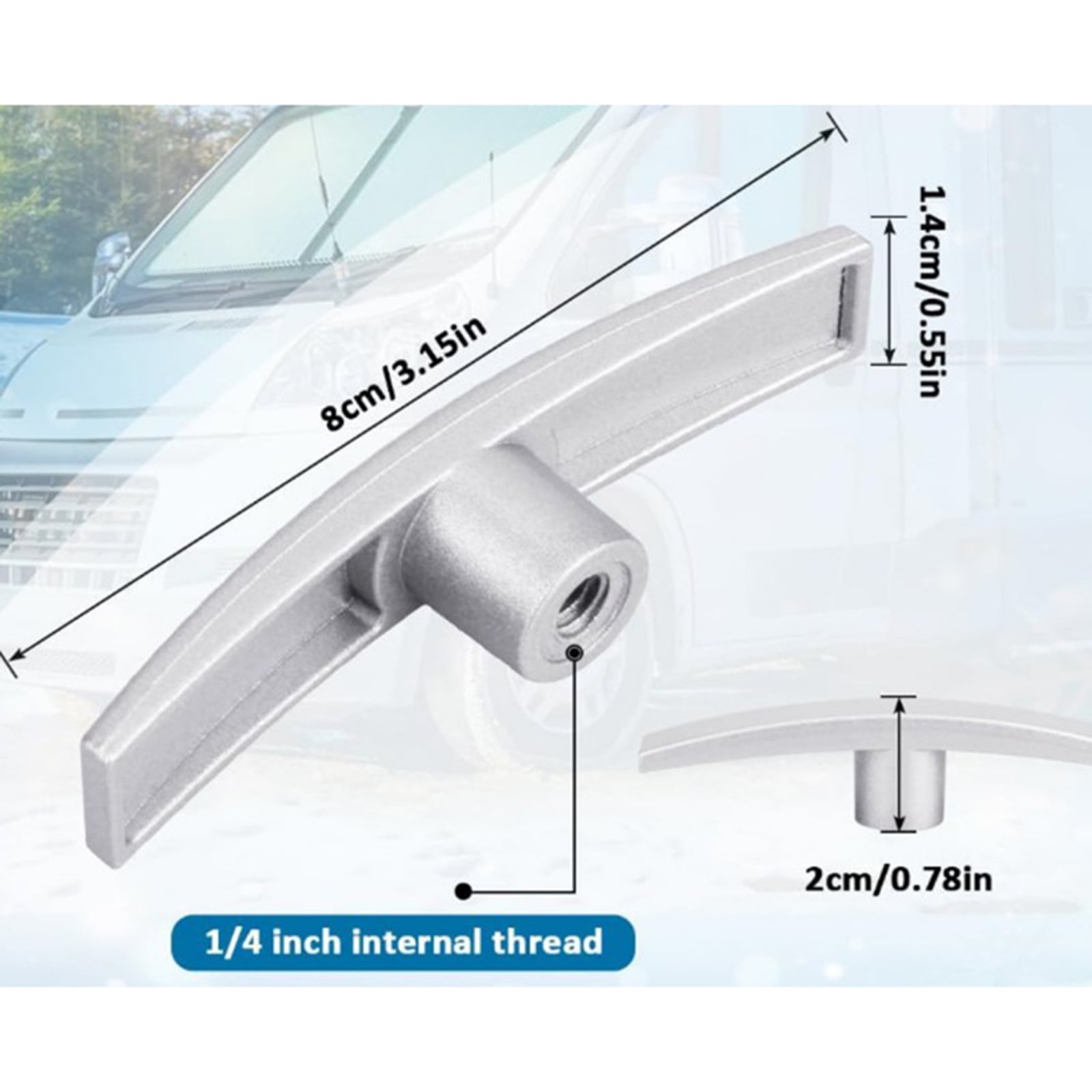 RV Waste Valve Handle,Rv Camper Valve Valterra Camper Dump T Handle T ...