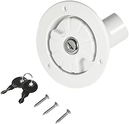 RV Water Fill Inlet, Fresh Water Inlet Replacement Inlet, Lockable ...