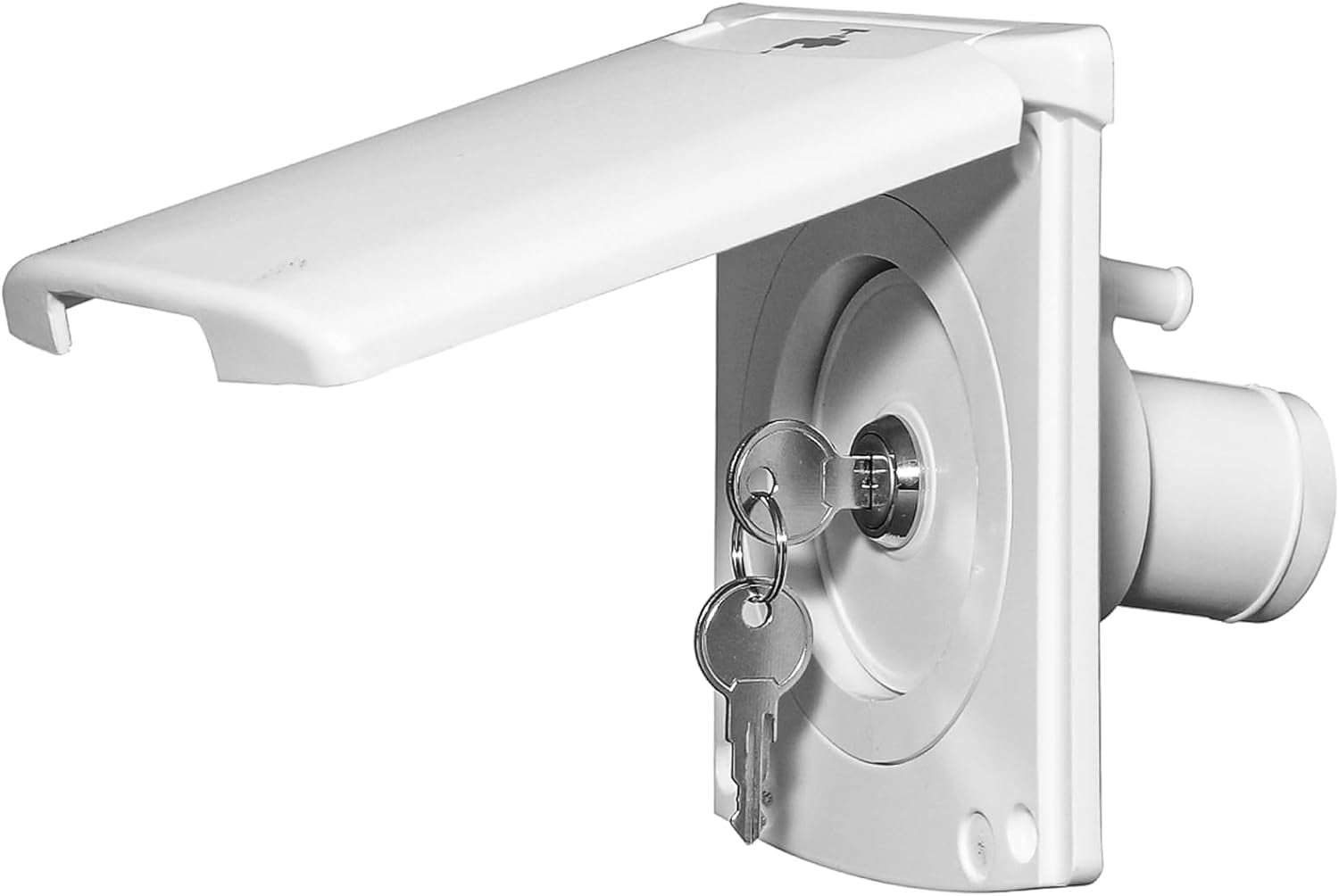 RV Water Inlet with Cover Gravity Water Fill Inlet with Square Bayonet ...