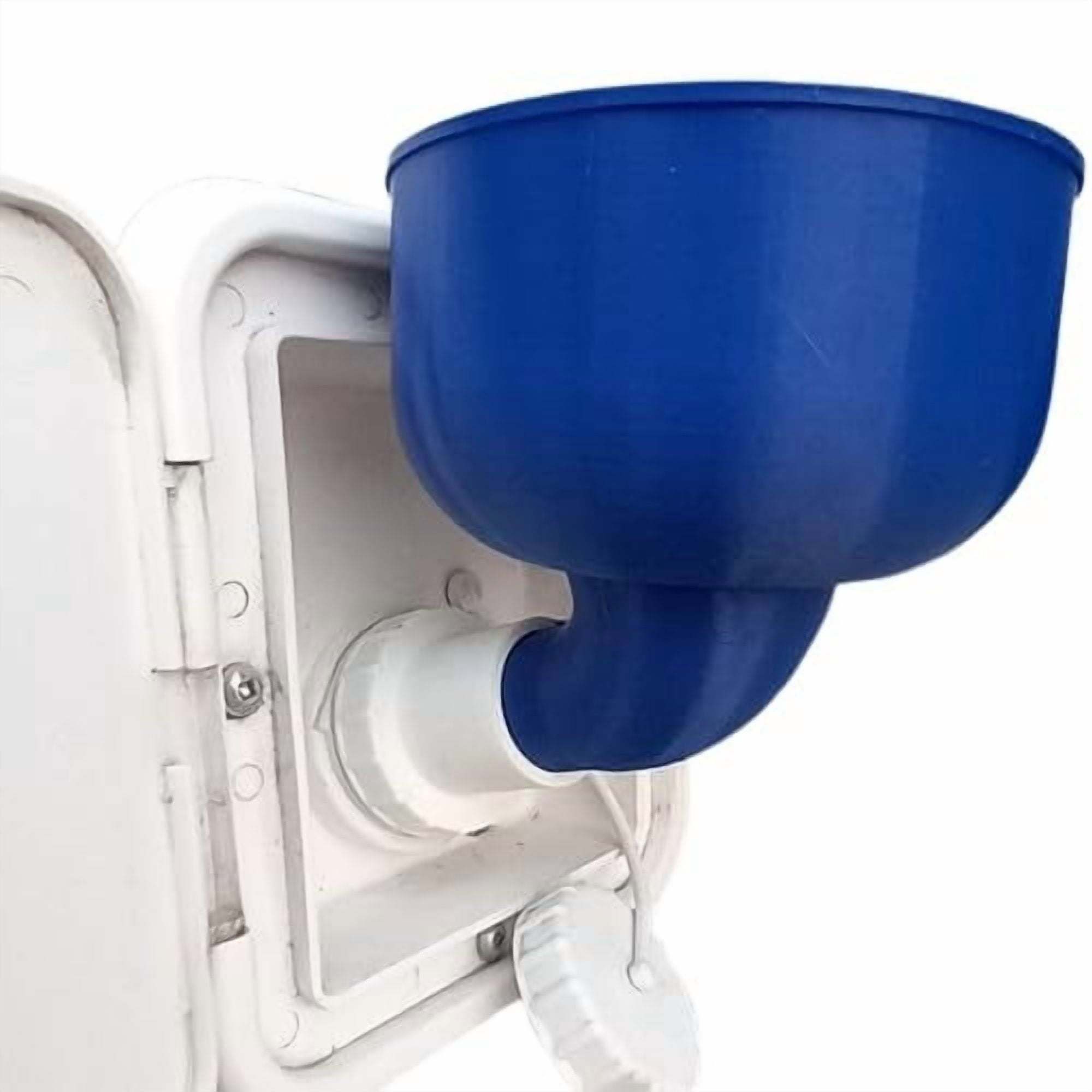 RV Water Inlet Funnel – Oversize 5-Gallon Jug Filler, Anti-Skin Lip ...