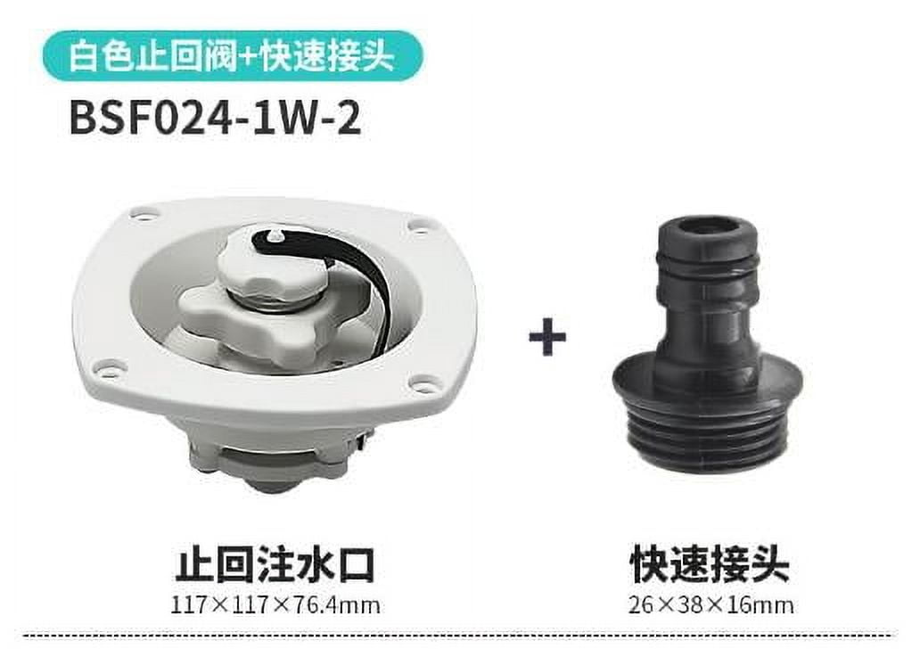 RV Water Pressure Regulator with Built in Check Valve for Safe and Easy ...