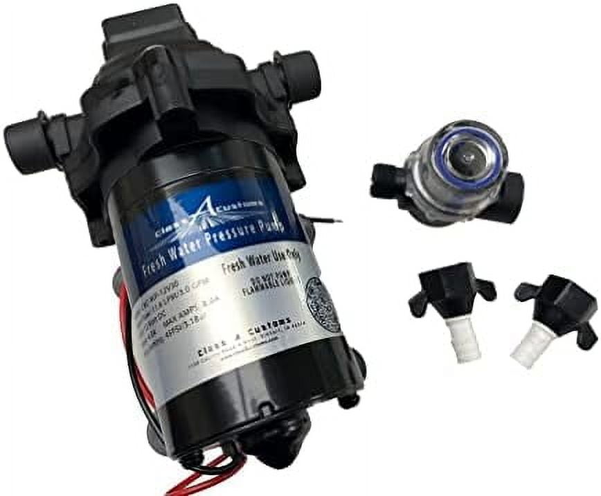 RV Water Pump |12 Volt DC power On Demand RV Pump 12V3 | Camper Trailer ...