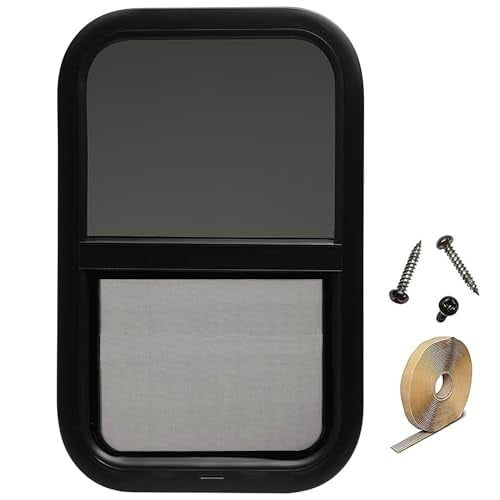 RV Window, Tiny House Vertical Slider W/Screen & Interior Camper Window ...