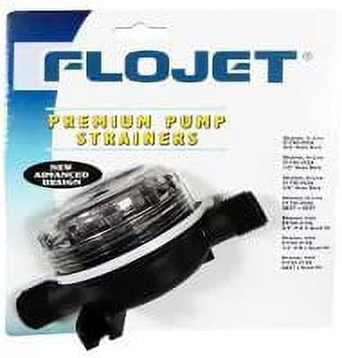 RV and Boat FloJet Fresh and Salt Water Pump Strainer Straight In-Line ...