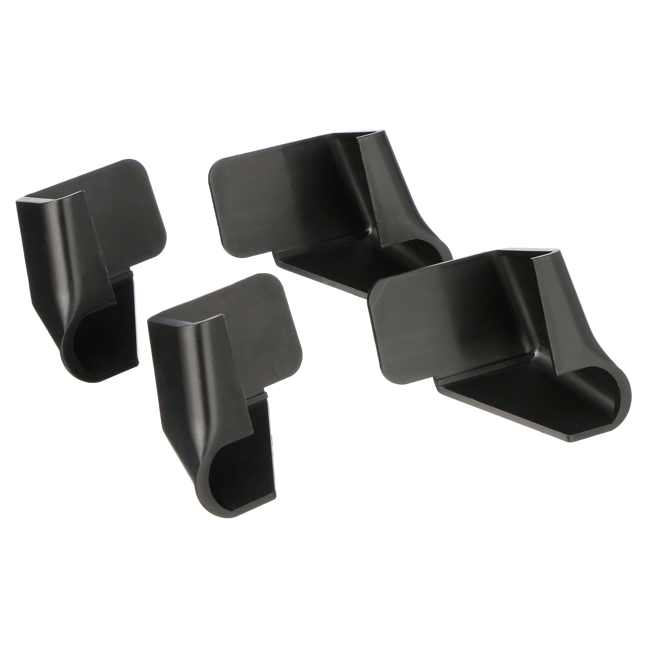 RV camper Rain Water Gutter Spouts for 1-1/16" Wide Gutter Rails Black ...