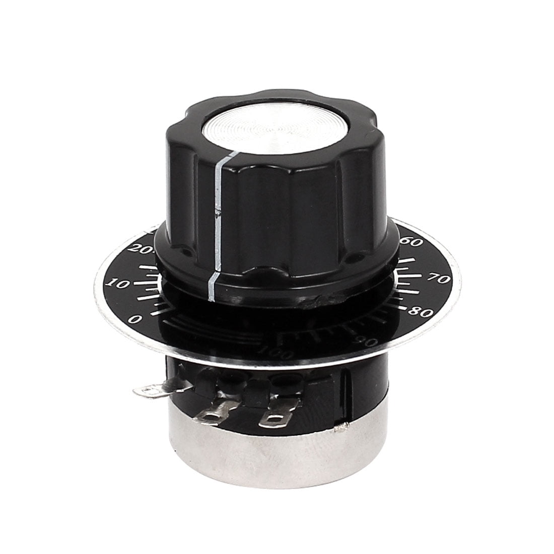 RV24YN 20S B502 5K Ohm Rotary Taper Carbon Potentiometer Pots w Dial w ...