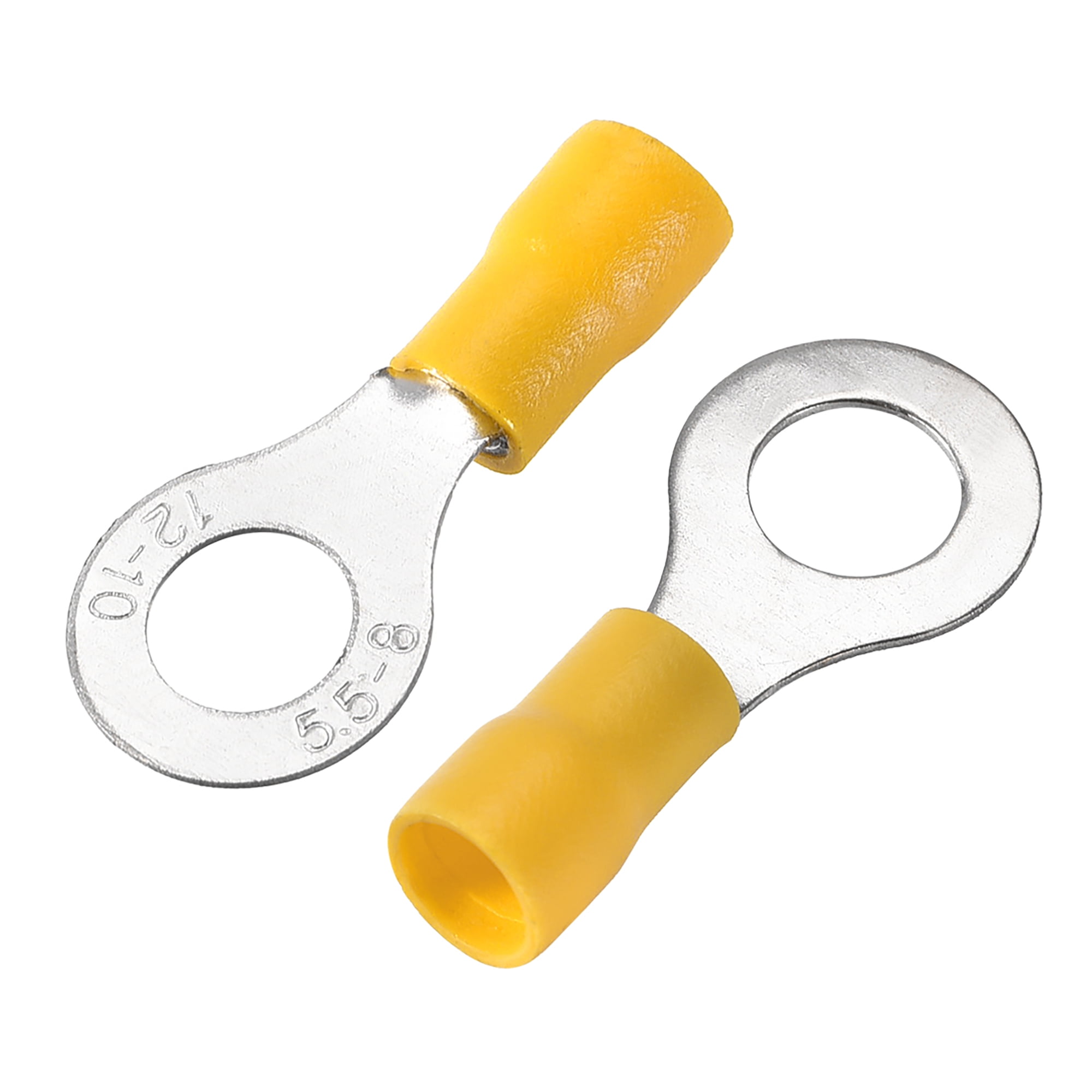 RV5.5-8 Insulated Electrical Crimp Terminal Ring-Spade Wire Connector ...