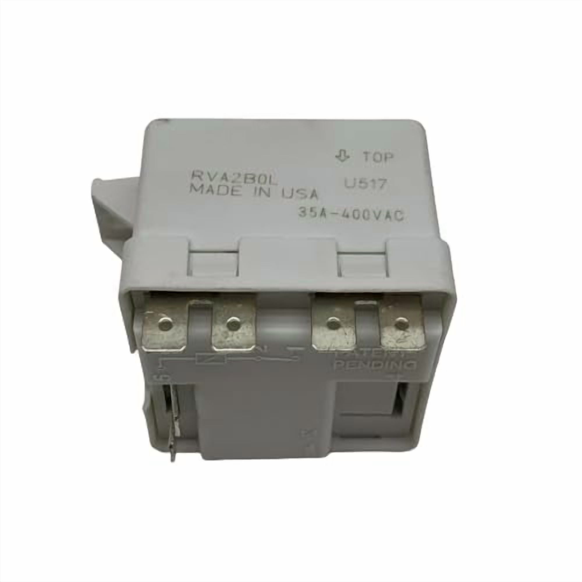 RVA2B0L 6-Pin Potential Relay 35A 400VAC, Compatible with Marsh RVA2BOL ...