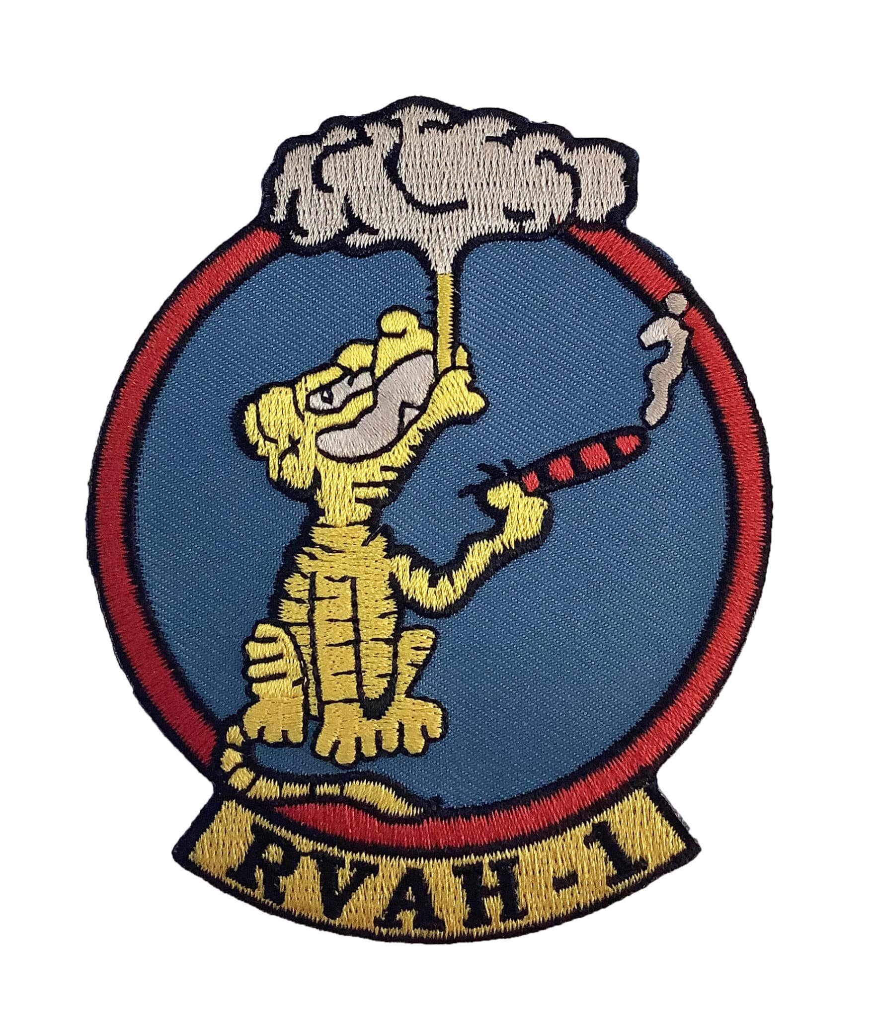 RVAH-1 Smokin Tigers Squadron Patch – Sew on, 4" - Walmart.com