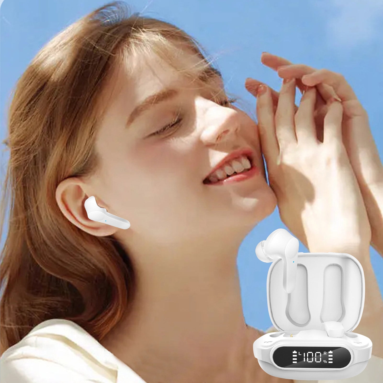 RVASTEIZO Bluetooth Earphones, Wireless Earbuds Bluetooth 5.1 ...