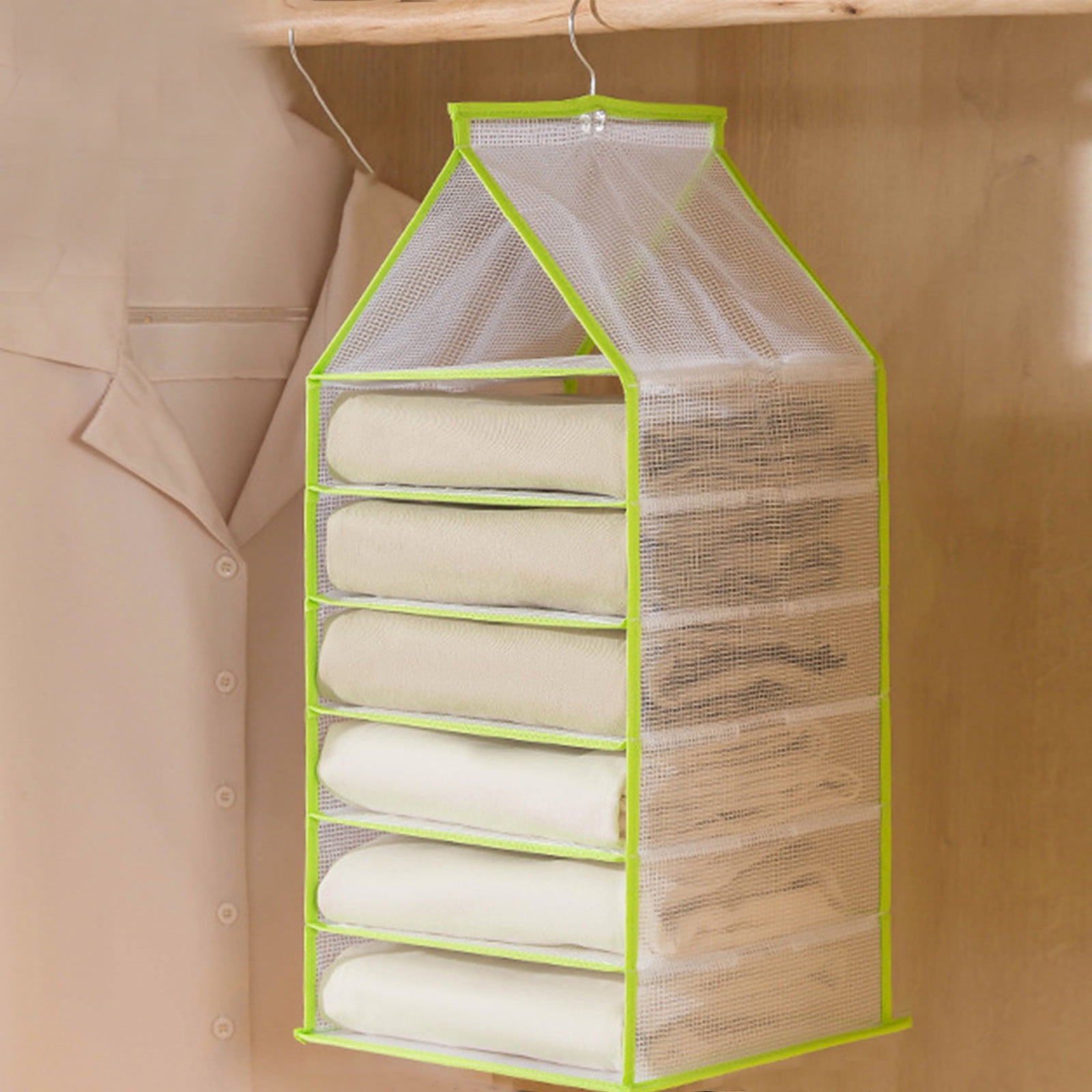 RVASTEIZO Clothes Storage,Closet Hanging Organizer For Clothes, Small ...
