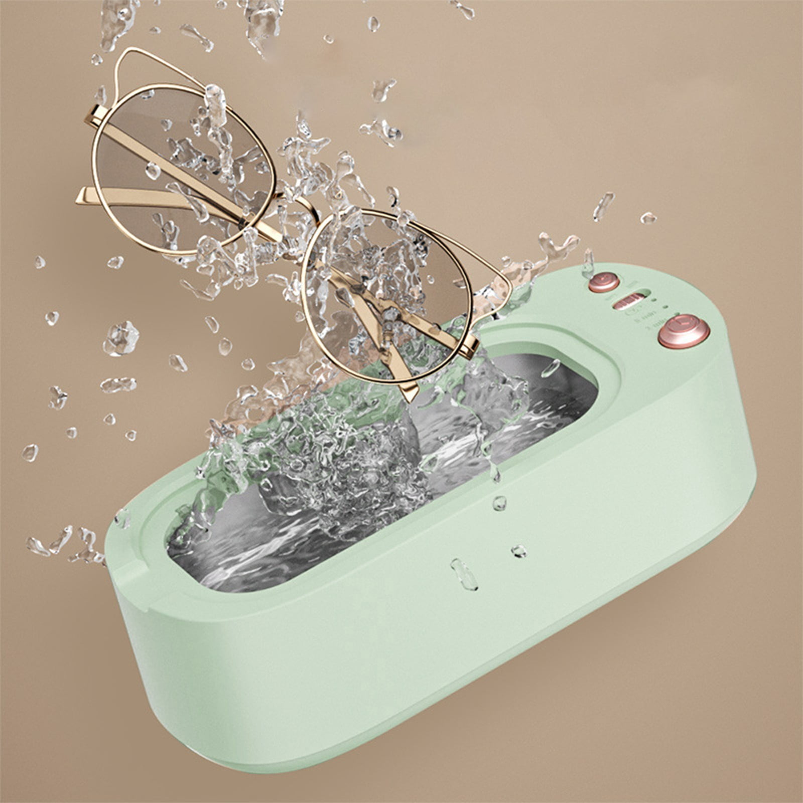RVASTEIZO Glasses Cleaner Machine, Jewelry Cleaner, Three-Speed Timing ...