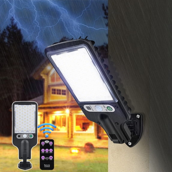 RVASTEIZO Solar Lights, Solar Outdoor Lights, Motion Sensor Solar ...